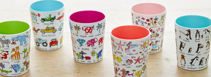 Children's Beakers In Fun Illustrations | Tyrrell Katz